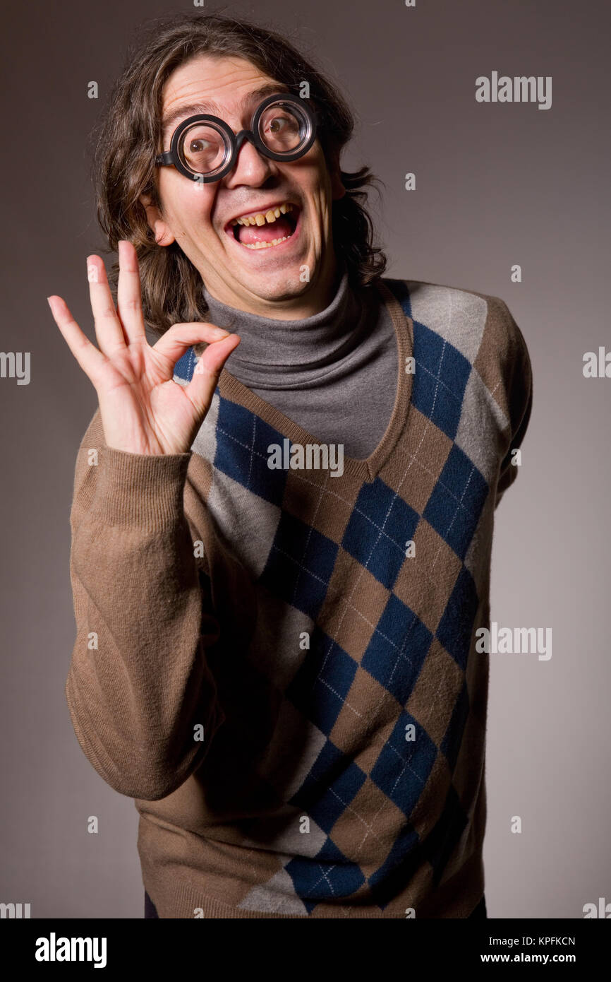 Goofy Man Funny Stock Photos & Goofy Man Funny Stock Images - Alamy