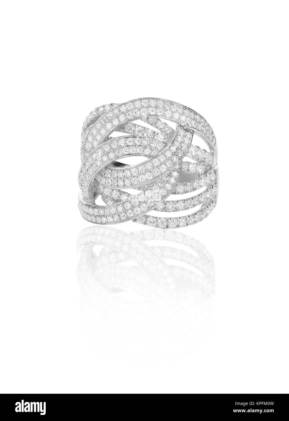 Gold diamond ring in Black and White Stock Photos & Images - Alamy