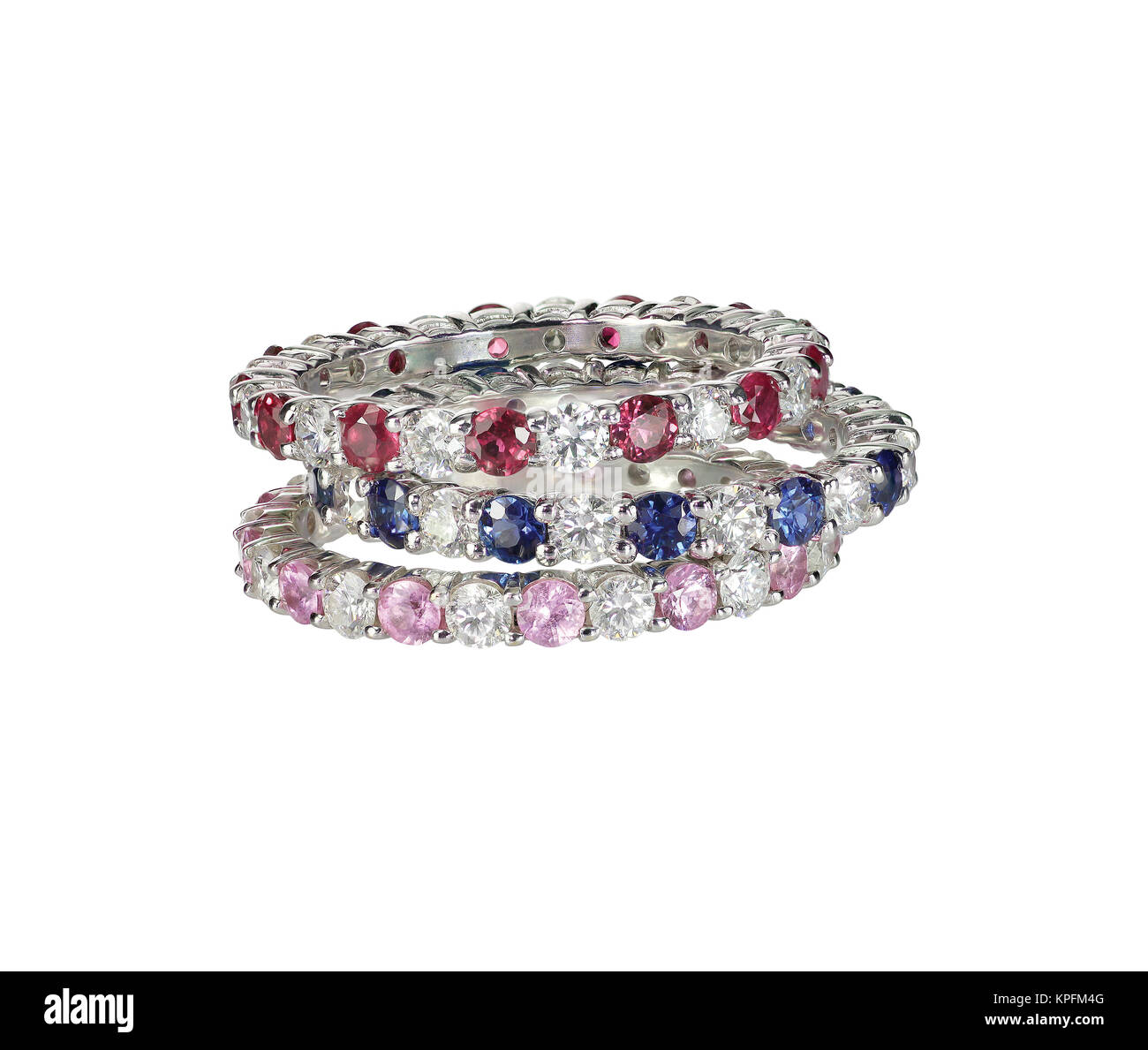 Stacked wedding rings hi-res stock photography and images - Alamy