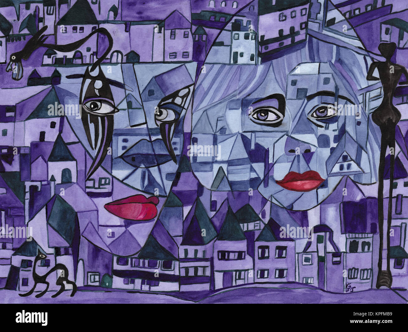 Night shadows hi-res stock photography and images - Alamy