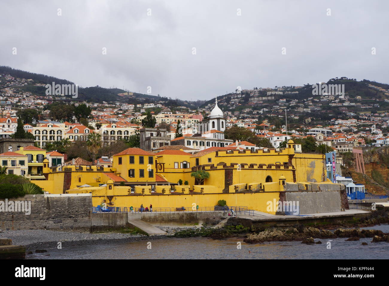 Fort Sao Tiago, Funchal, Madeira, Portugal Stock Photo - Alamy