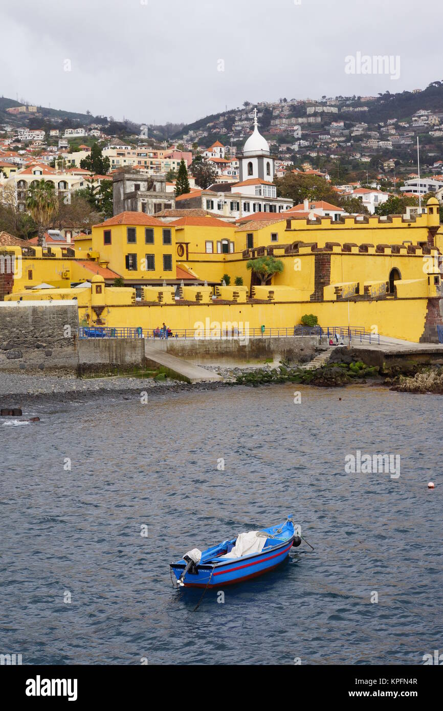 Fort Sao Tiago, Funchal, Madeira, Portugal Stock Photo - Alamy