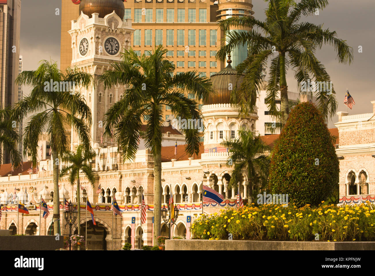 Merdeka or Independence Square, captial city of Kuala Lumpur, Malaysia ...
