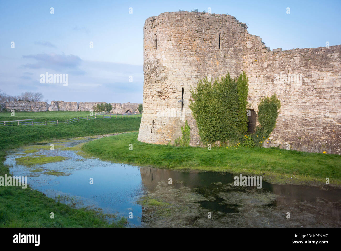 Pevensey Castle is a medieval castle and former Roman Saxon Shore fort ...