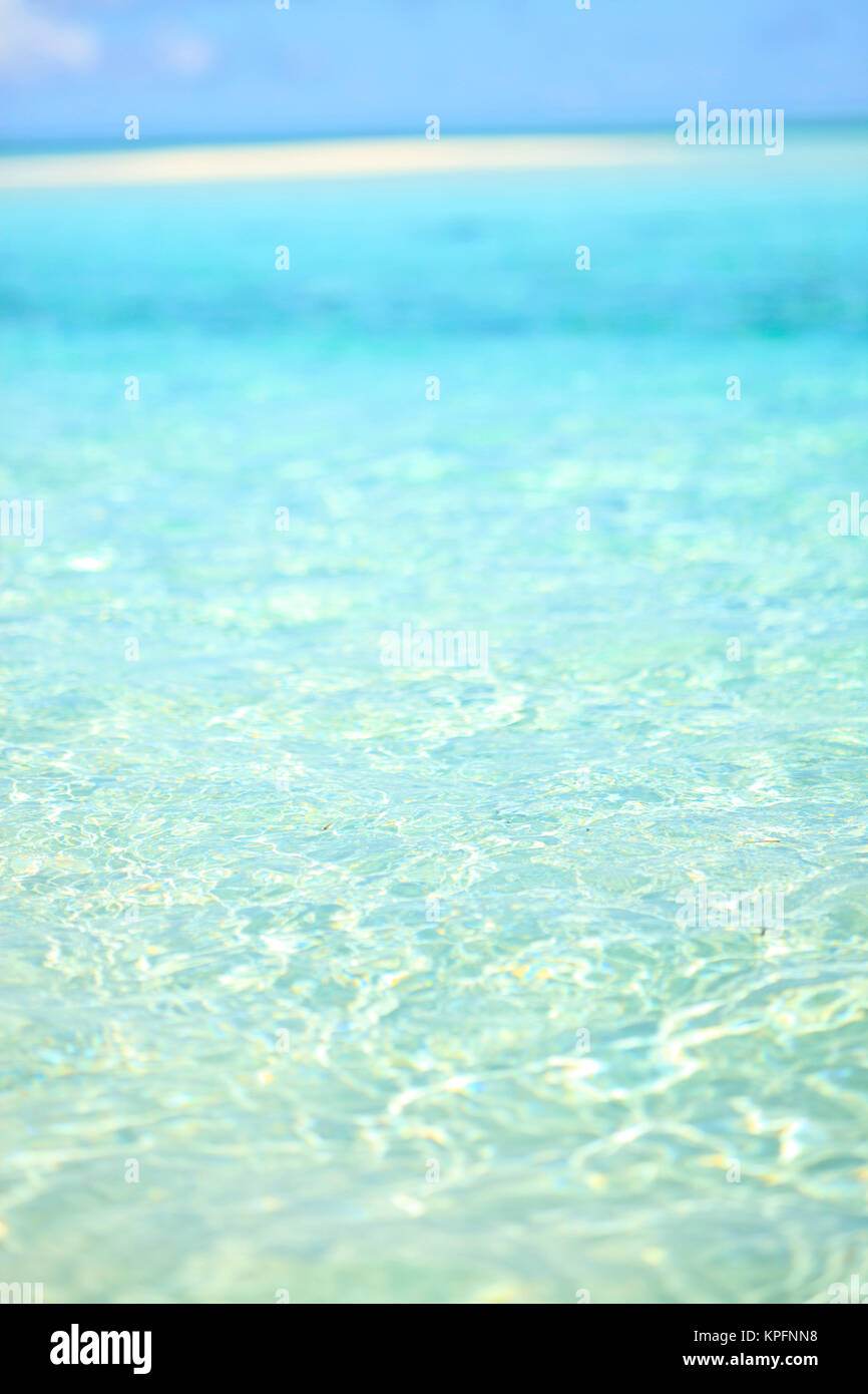 Kadhdhoo Island, Laamu Atoll, Southern Maldives, Indian Ocean Stock ...