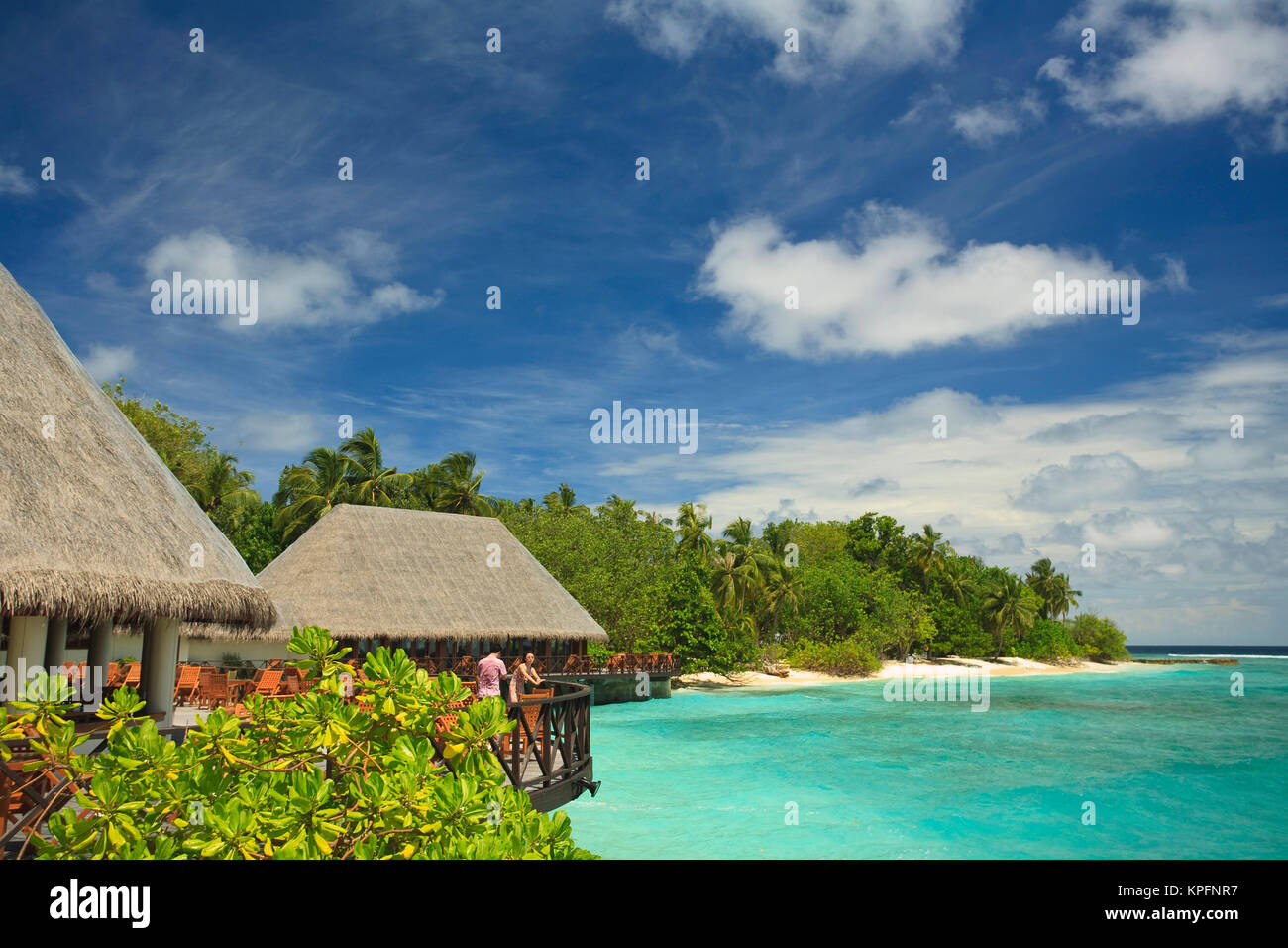 Bandos Island Resort, North Male Atoll, The Maldives, Indian Ocean ...