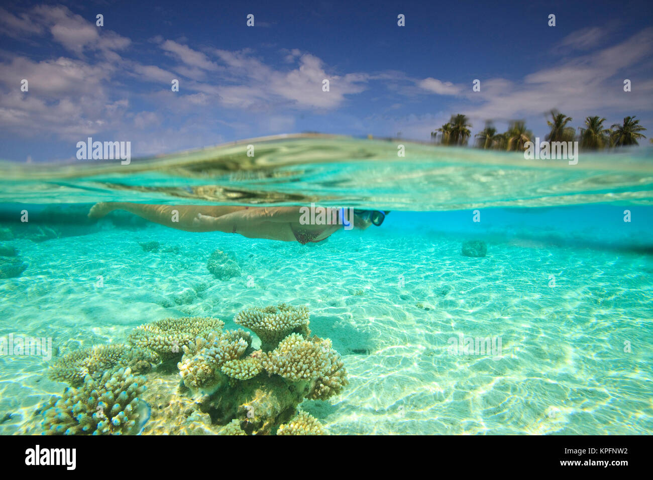 South Huvadhoo Atoll, Southern Maldives, Indian Ocean Stock Photo - Alamy