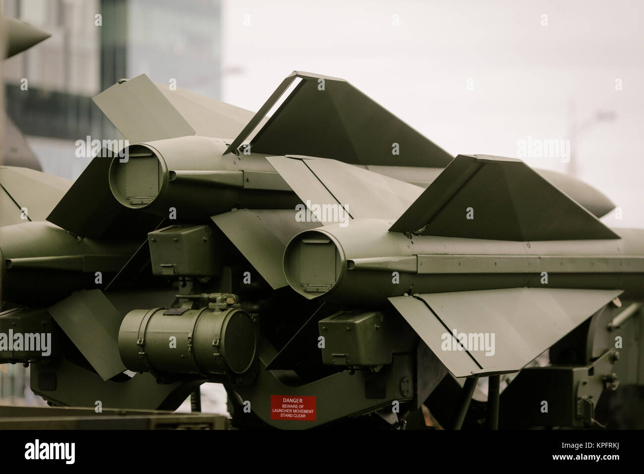 Anti aircraft missiles Stock Photo - Alamy