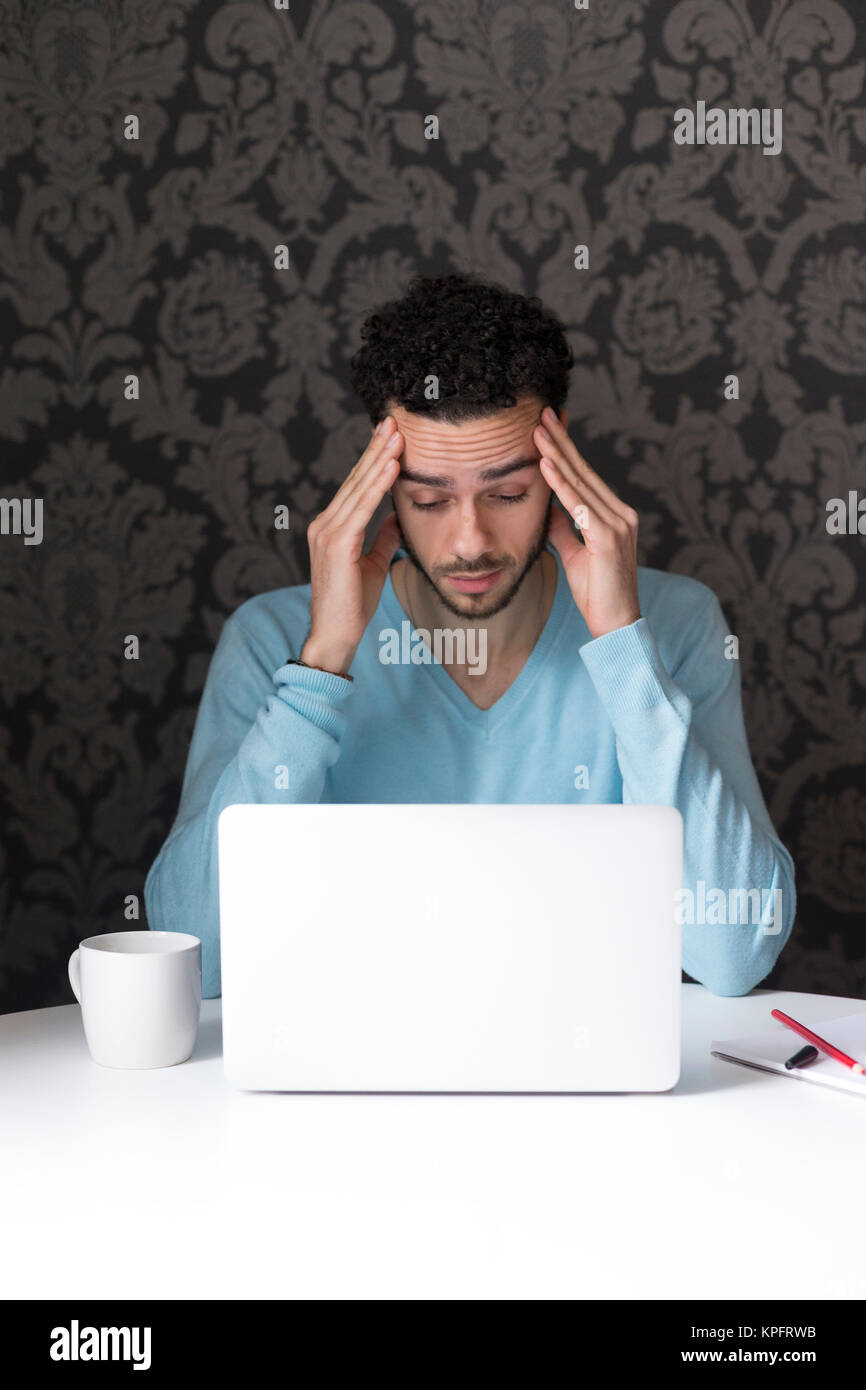 Stressful technical problems Stock Photo - Alamy
