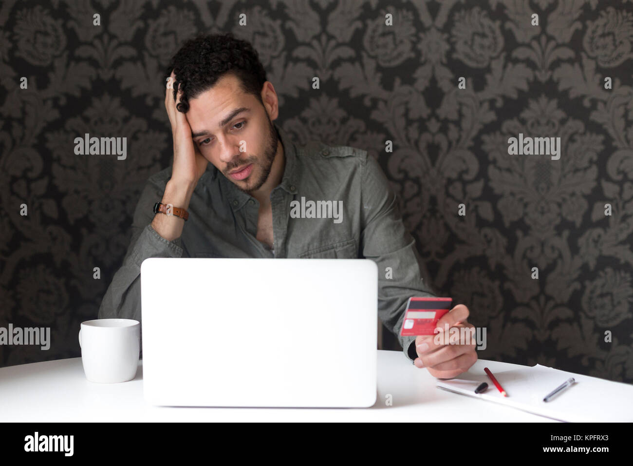 Internet banking problems Stock Photo - Alamy