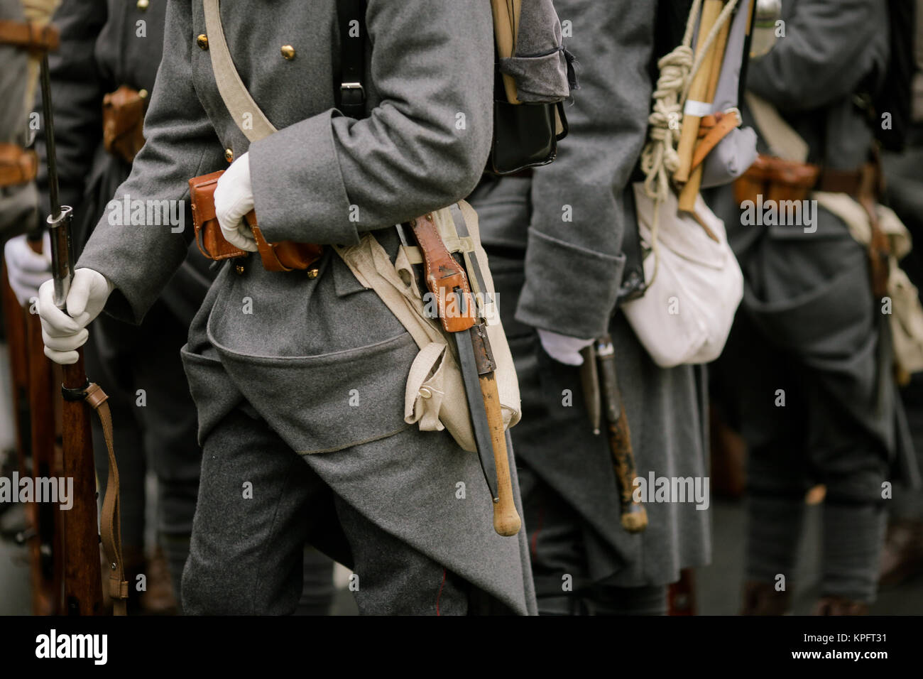 Military reenactors hi-res stock photography and images - Alamy