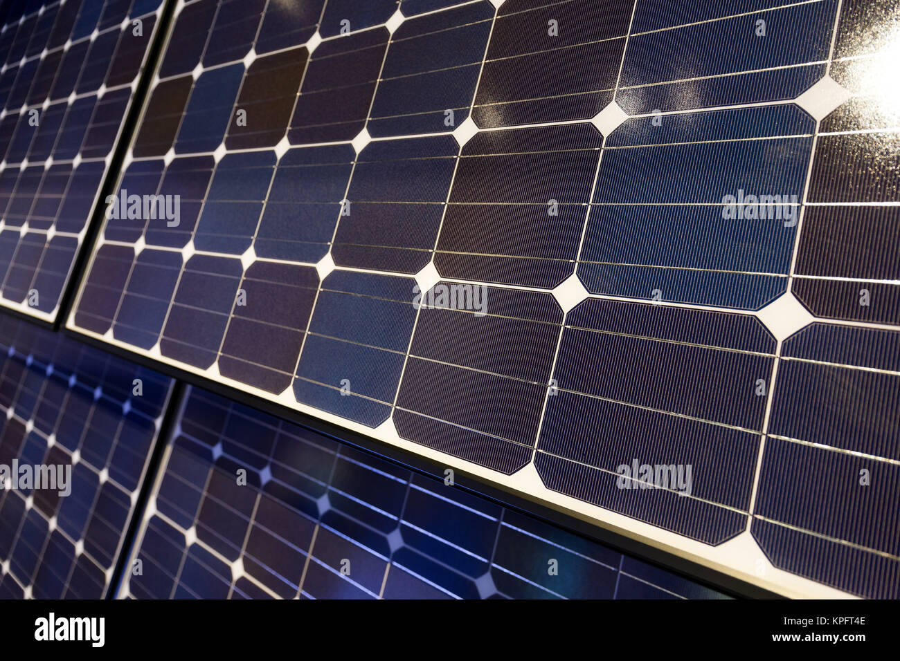 Solar panel texture Stock Photo - Alamy