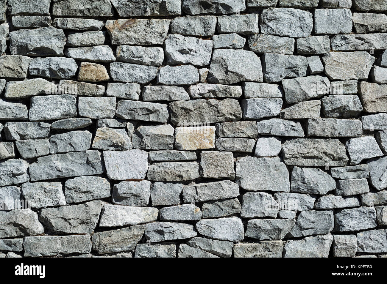 Grey Stone wall Stock Photo - Alamy