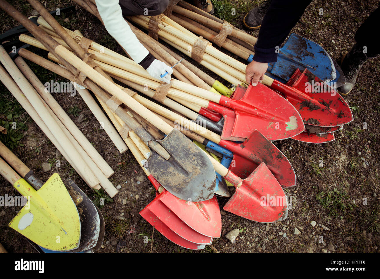 Planting roots hi-res stock photography and images - Alamy
