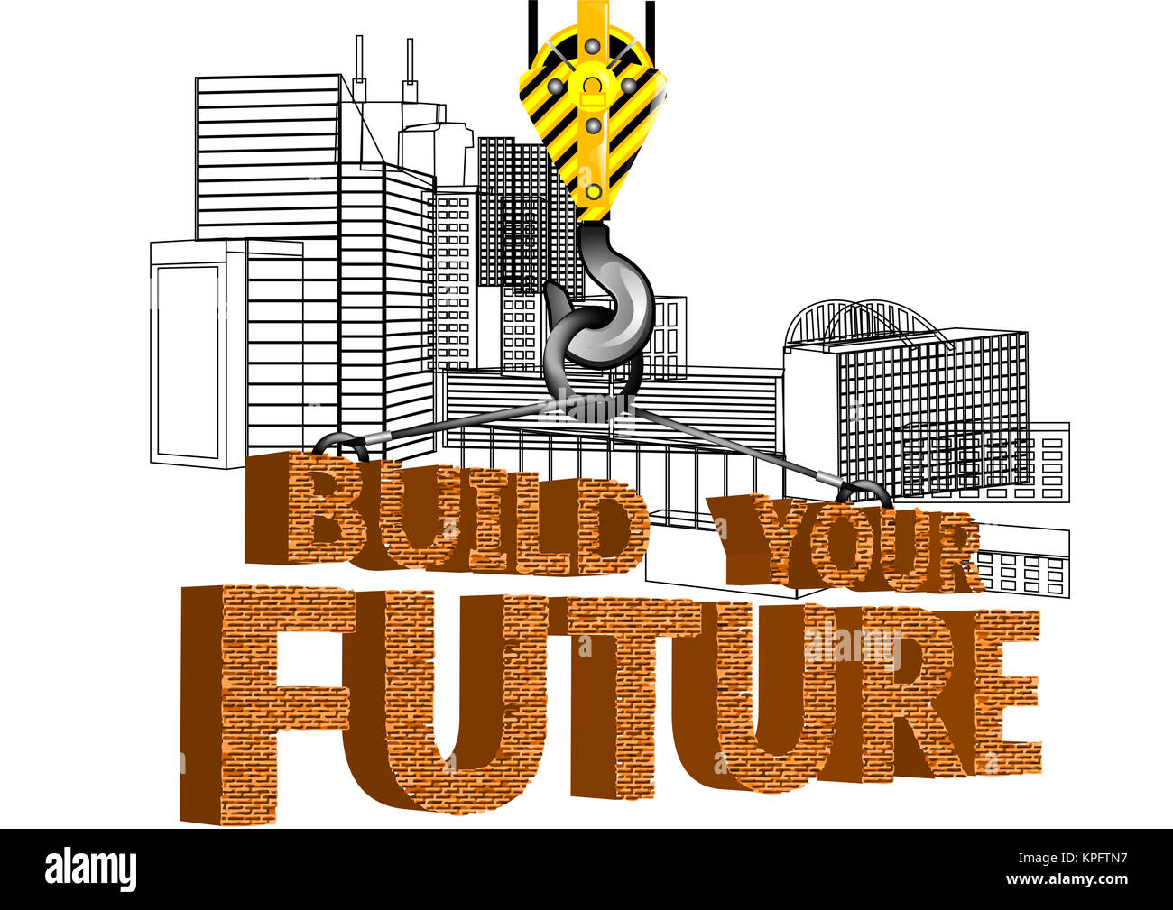 build your future Stock Photo - Alamy