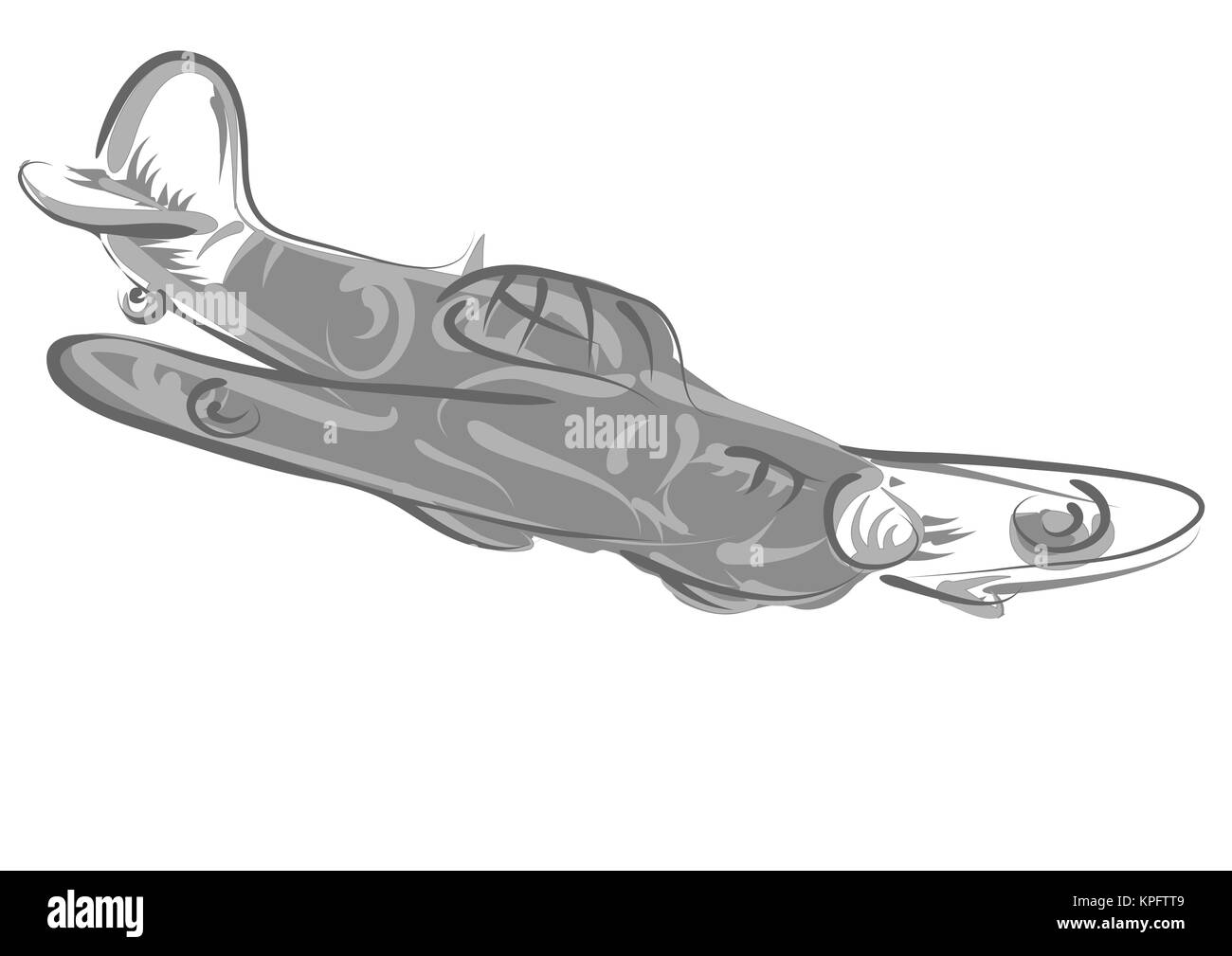 Spitfire Cut Out Stock Images & Pictures - Alamy