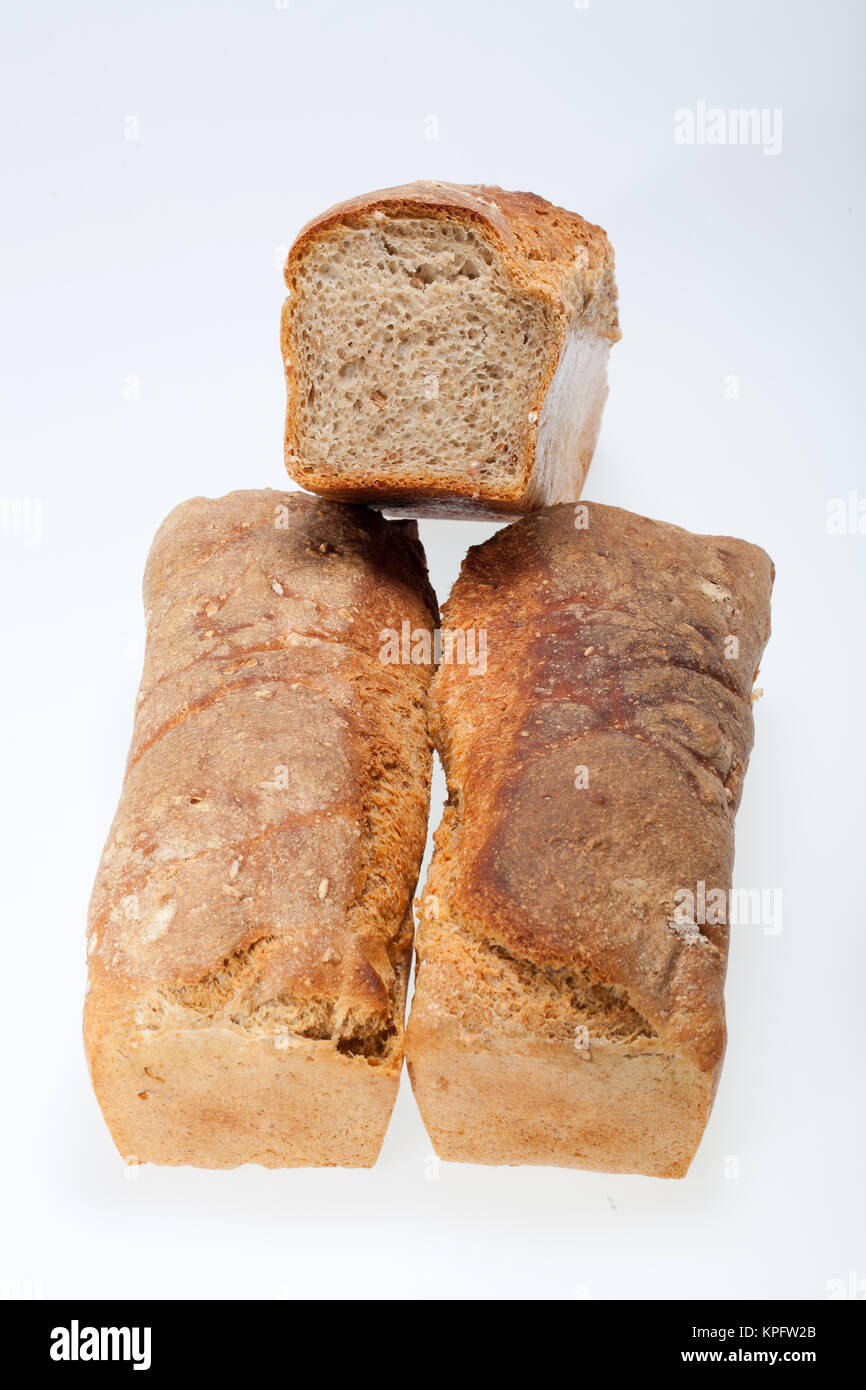 large loaves of bread traditionally roasted Stock Photo - Alamy