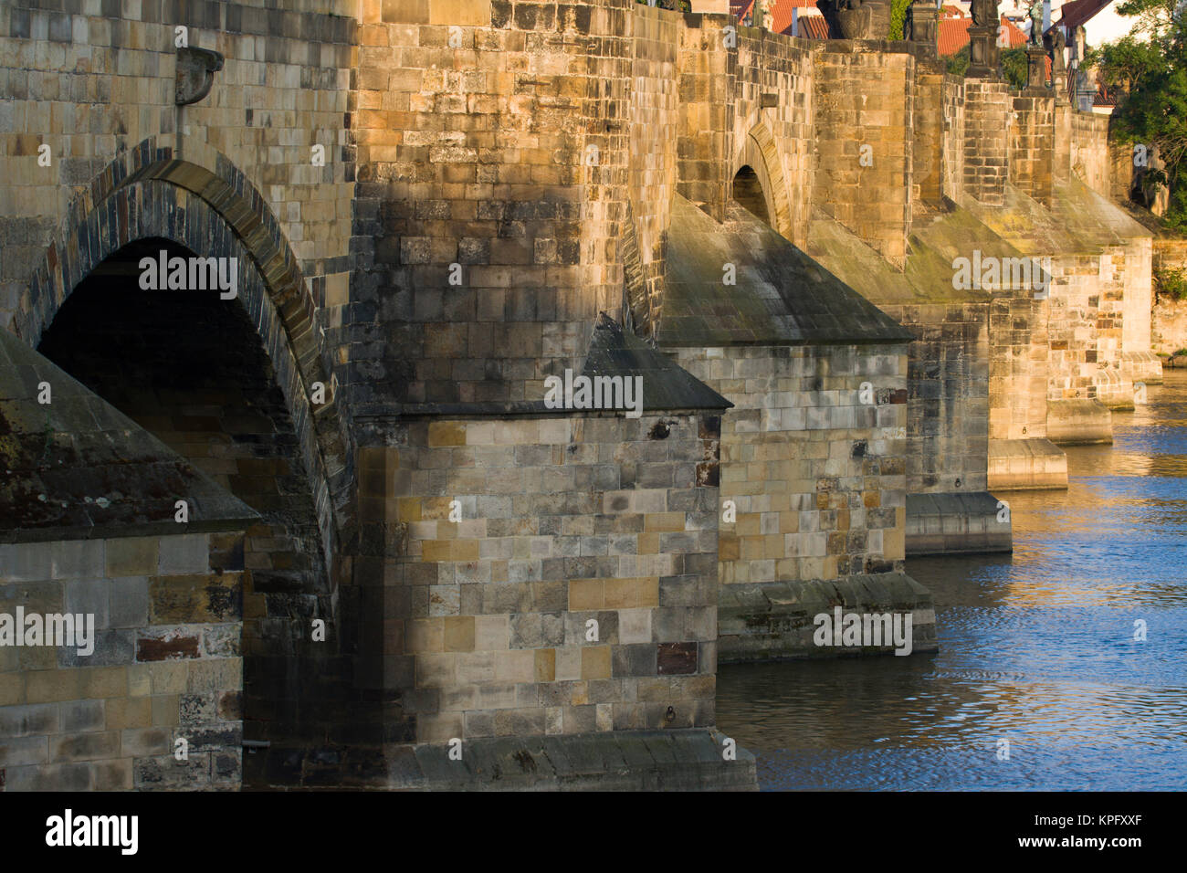 Charles Bridge (Karluv Most) is a 14th century stone bridge linking the ...