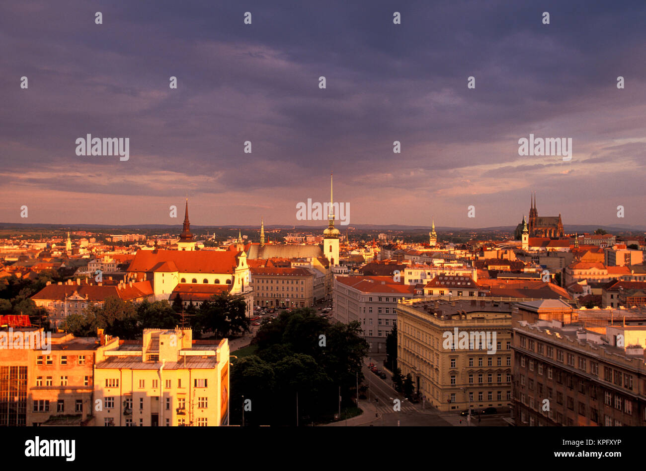 Rooftop view brno hi-res stock photography and images - Alamy