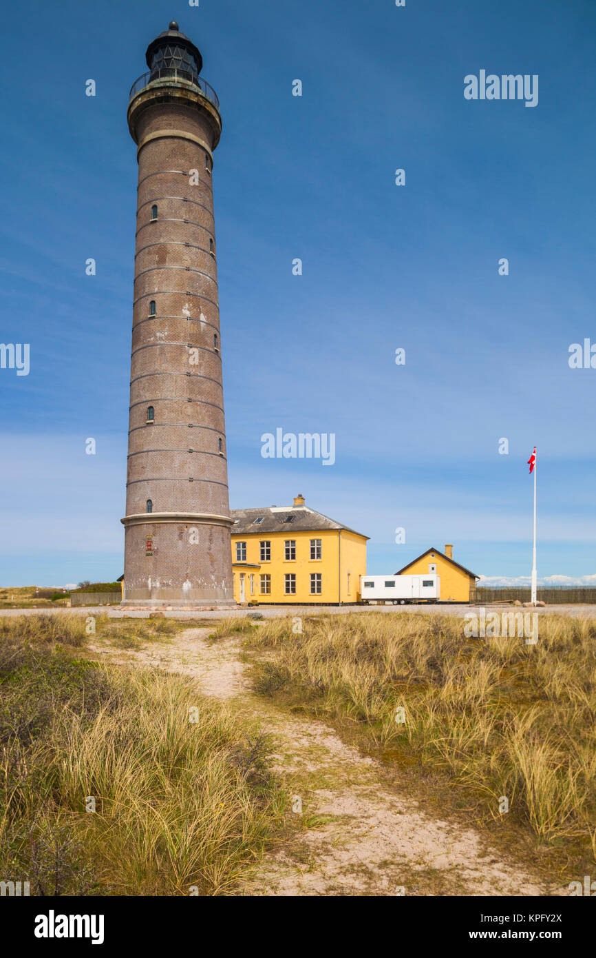Denmark, Jutland, Skagen, Skagen Lighthouse Stock Photo - Alamy