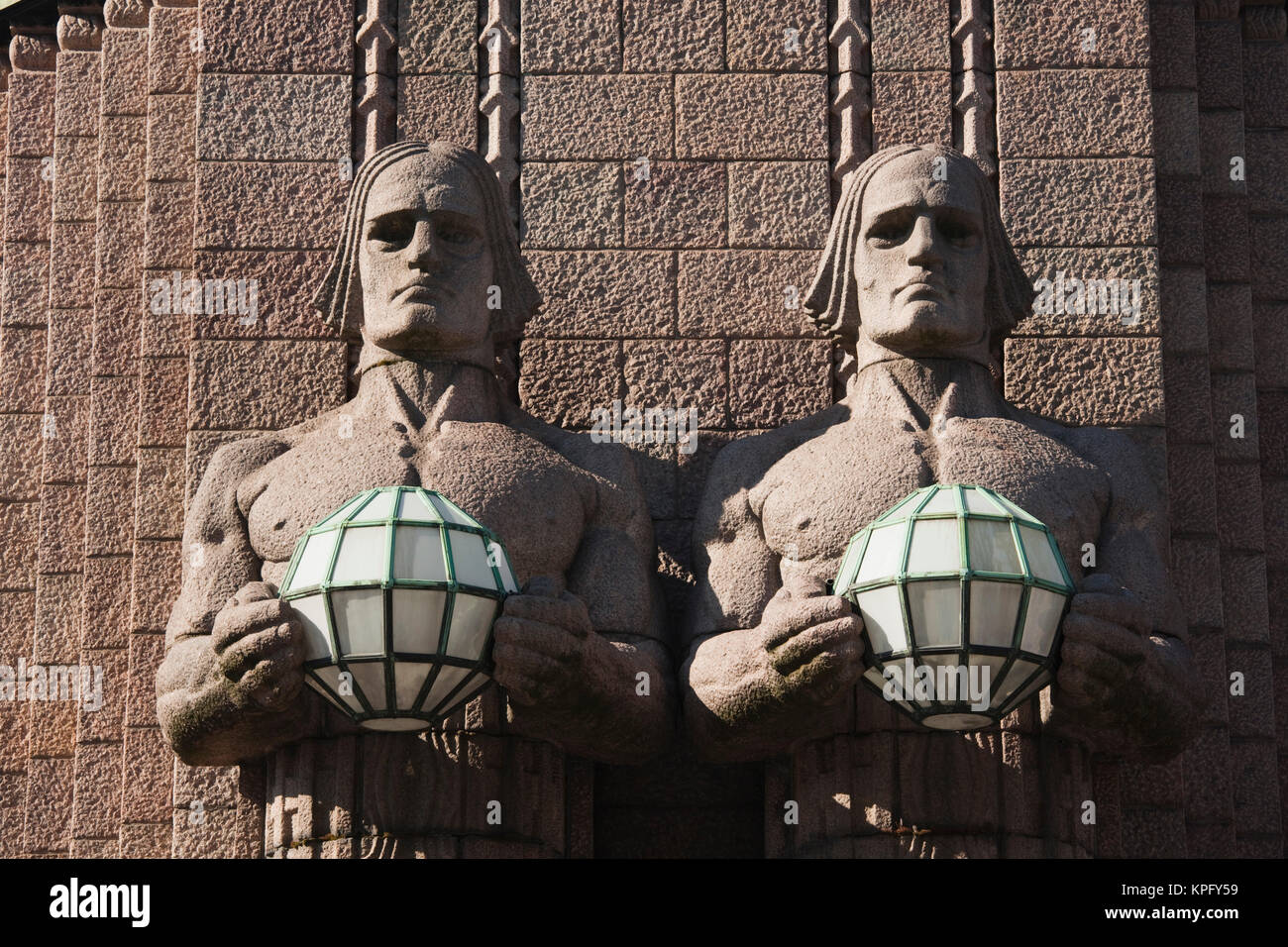 Finland, Helsinki, Rautatieasema, Helsinki Railroad Station, National ...