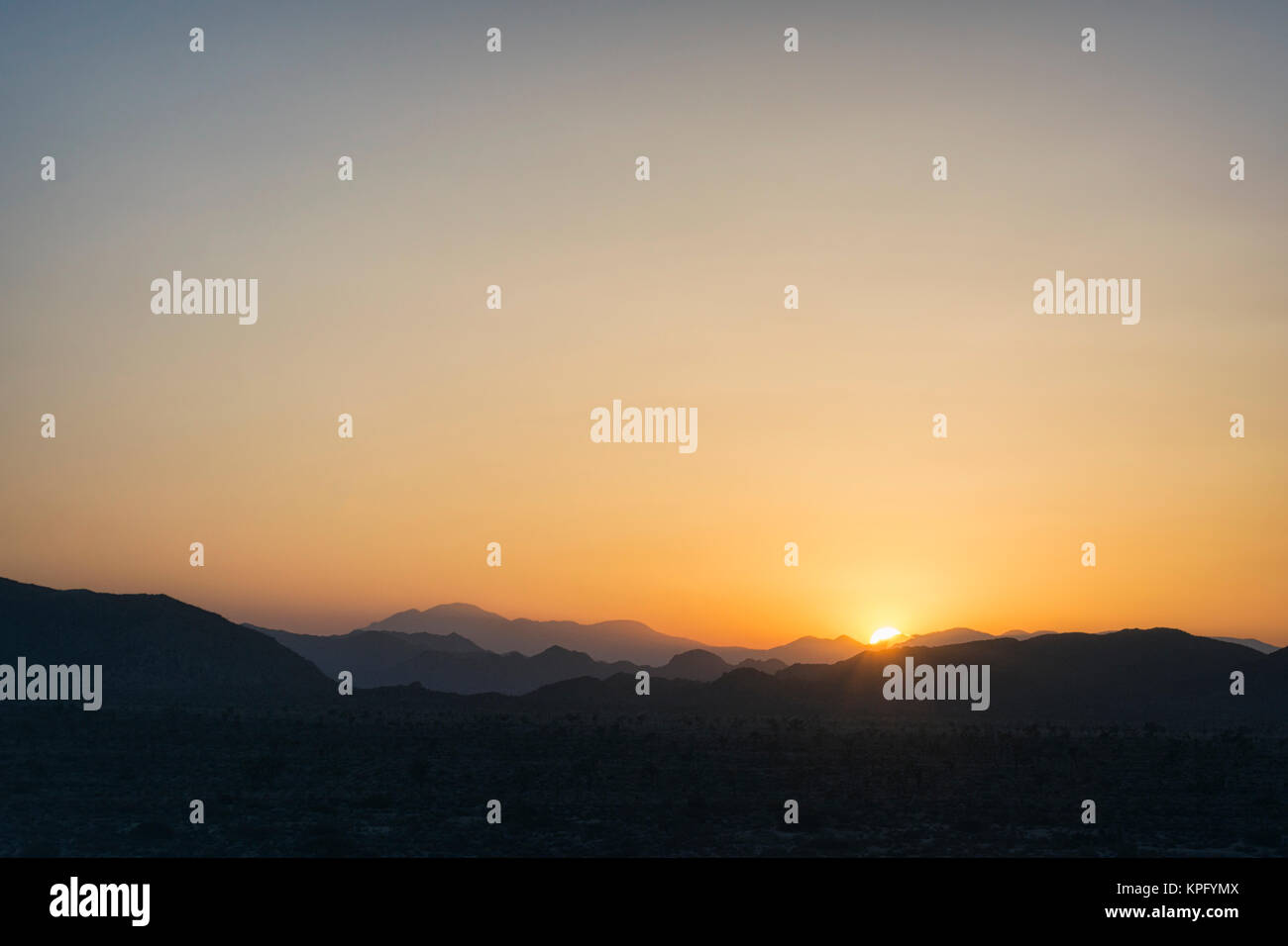Joshua Tree National Park Landscape Stock Photo - Alamy