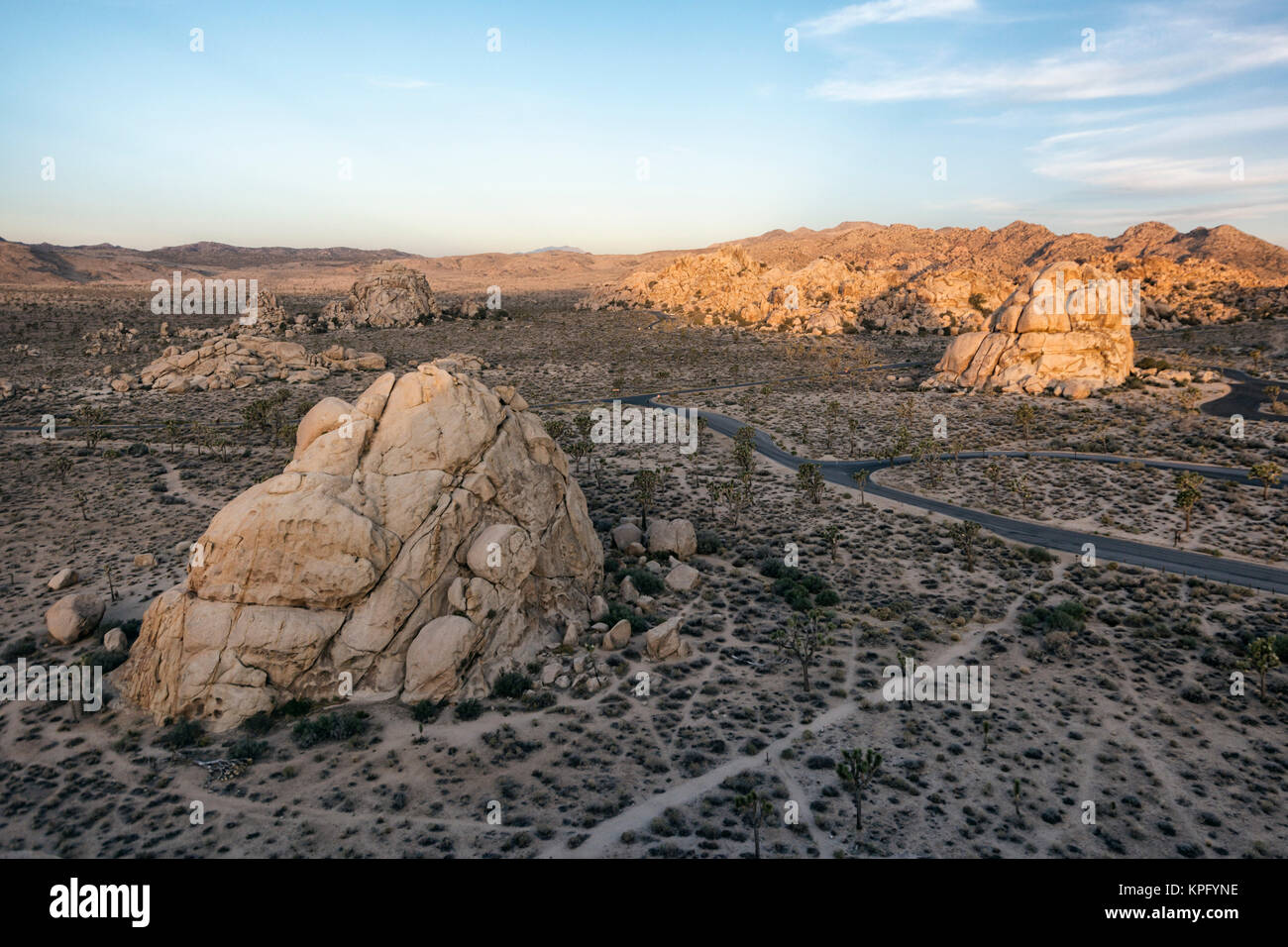 Joshua Tree National Park Landscape Stock Photo - Alamy