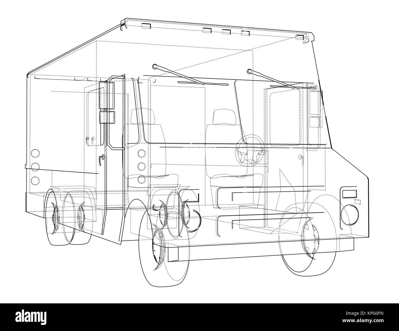 Concept car. Vector Stock Vector Image & Art - Alamy