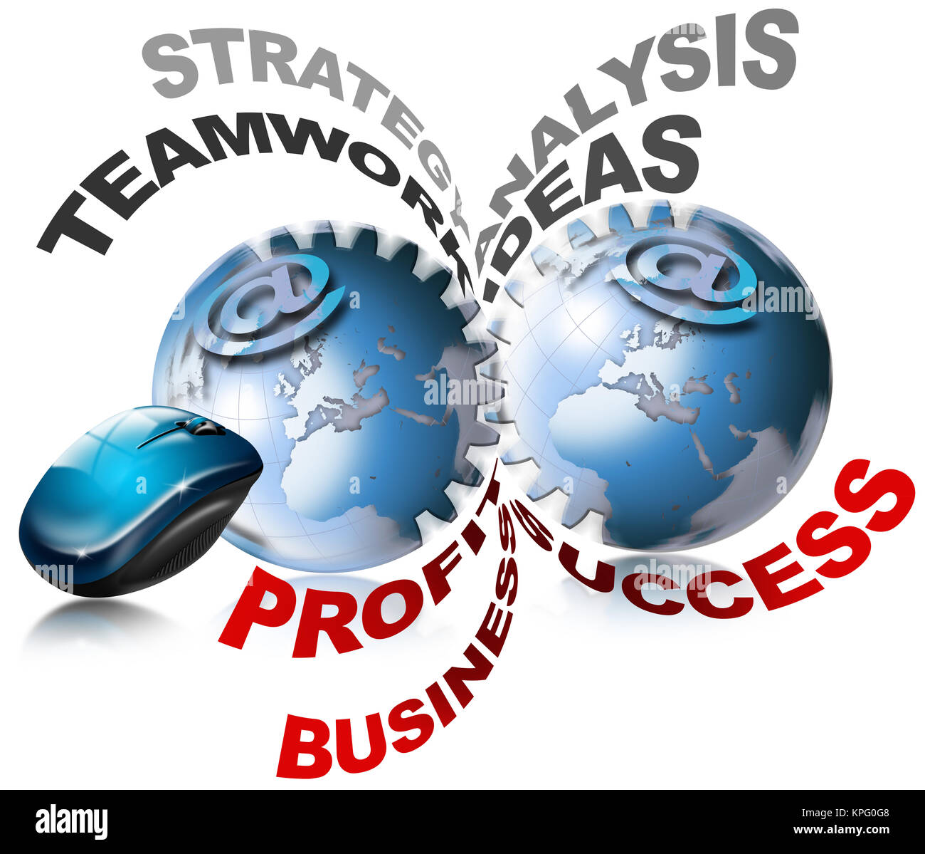 Business search analysis concept Cut Out Stock Images & Pictures - Alamy