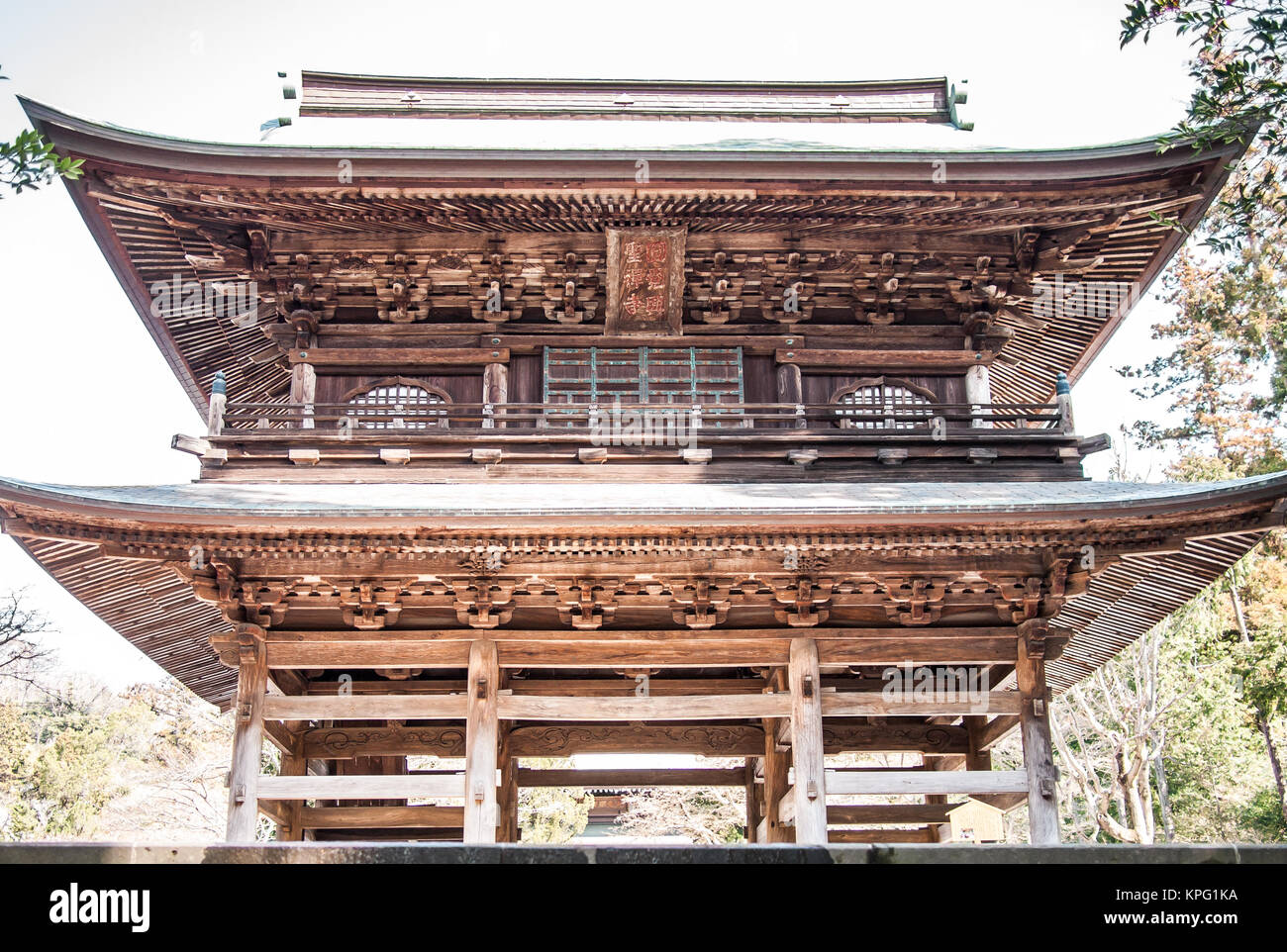 The Engaku-ji temple in Kamakura is one of the most important Zen ...
