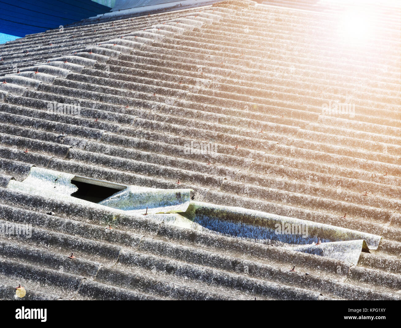 Ruined slate roof hi-res stock photography and images - Alamy
