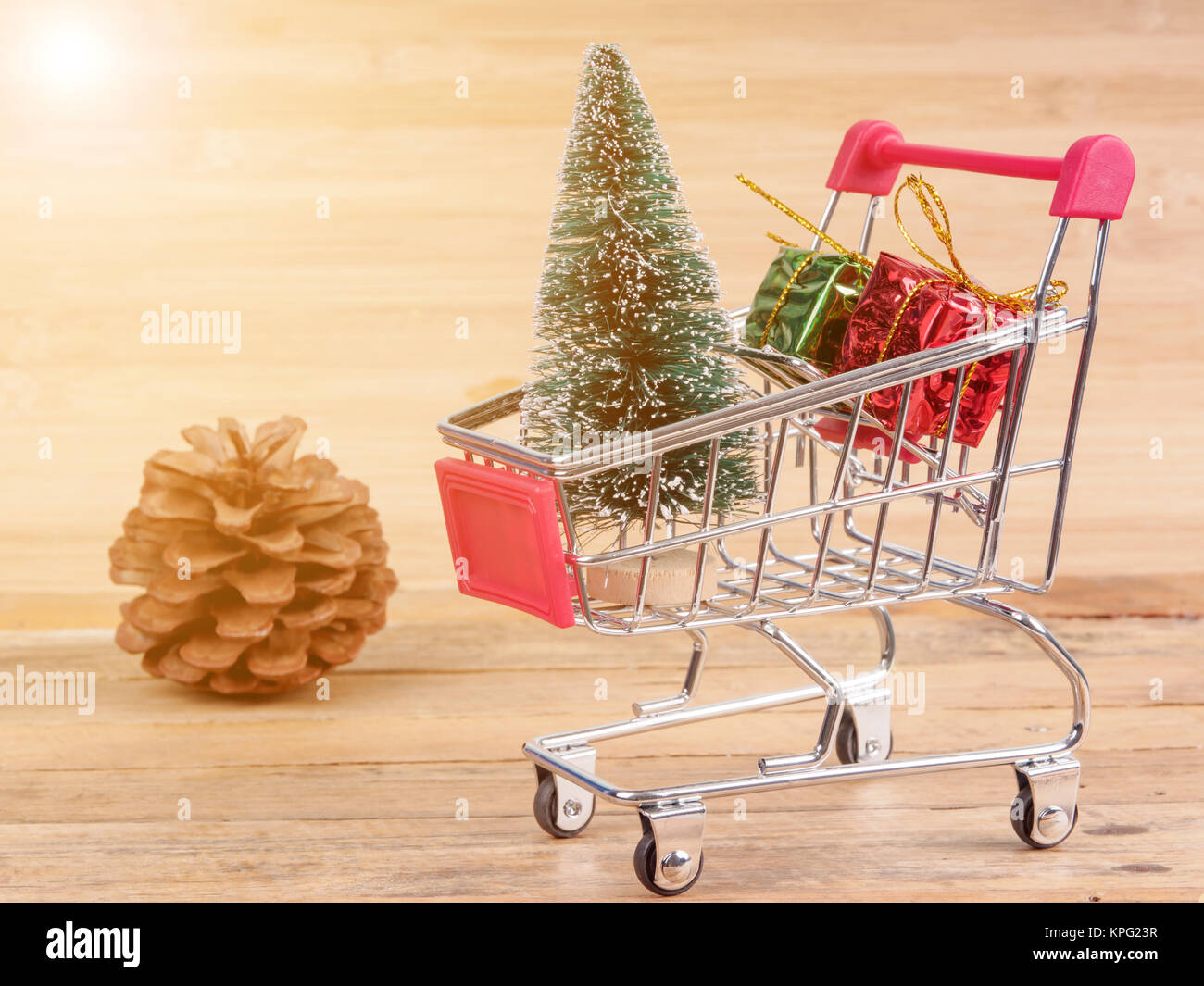 Trolley christmas tree decorations hi-res stock photography and images ...