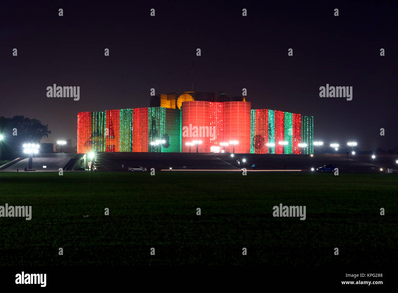 Jatiyo sangsad bhaban national parliament house hi-res stock ...