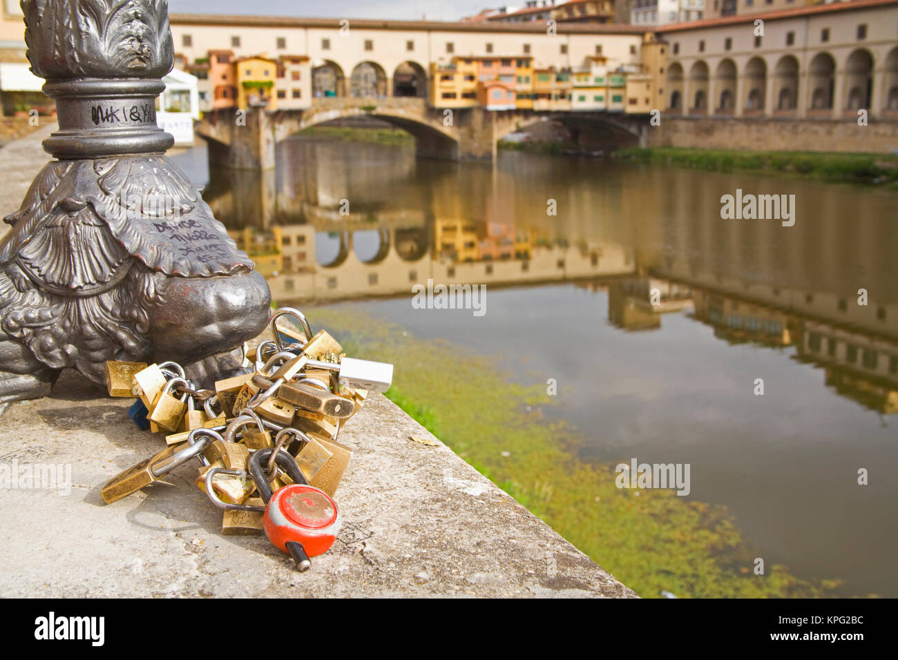 Ponte Vecchio Bridge Locks