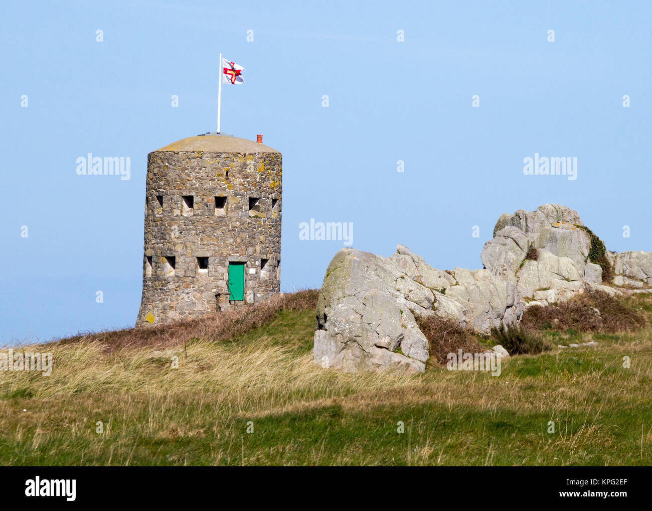 Loophole tower guernsey hi-res stock photography and images - Alamy