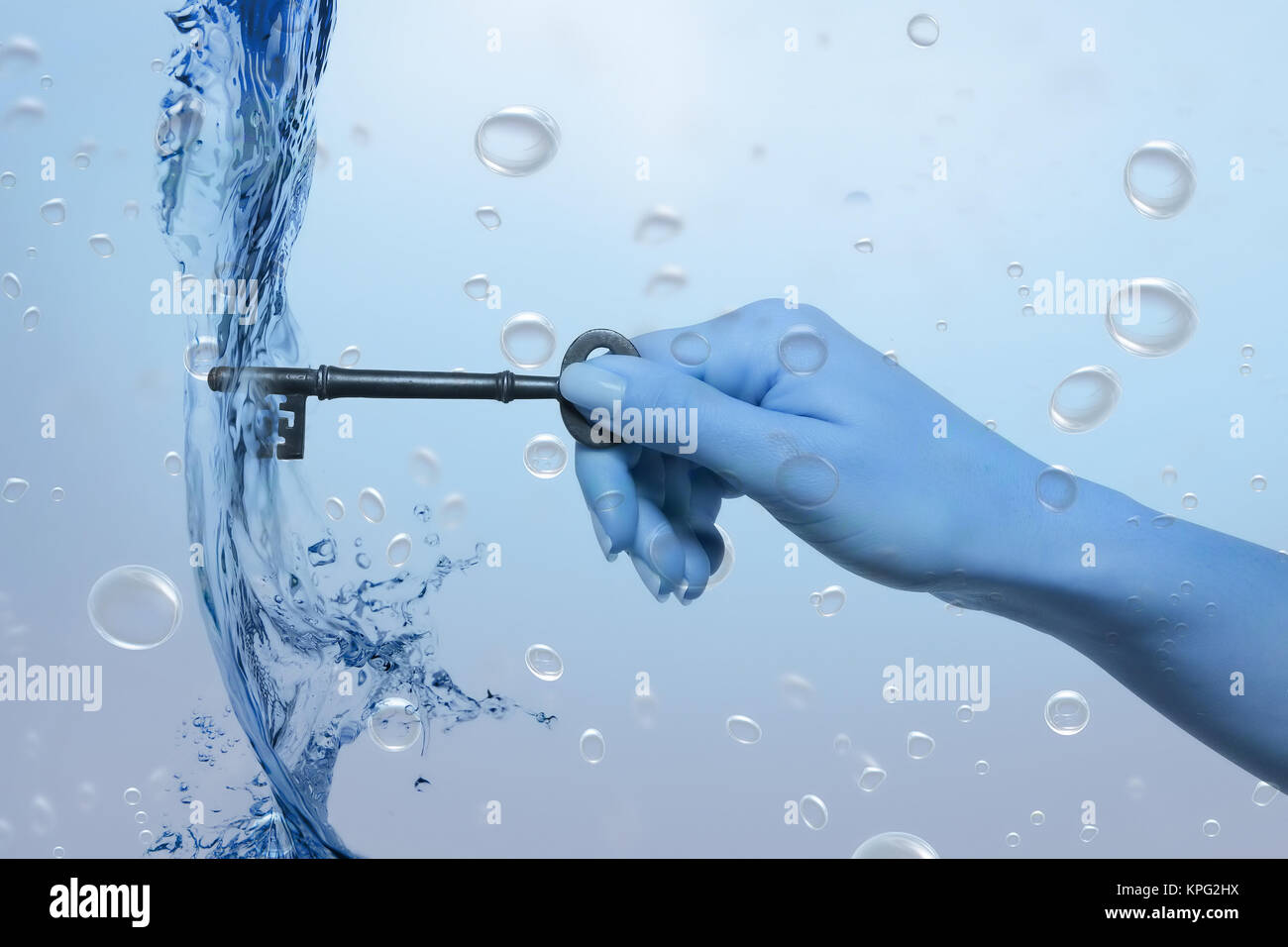 Water... keys to life Stock Photo - Alamy