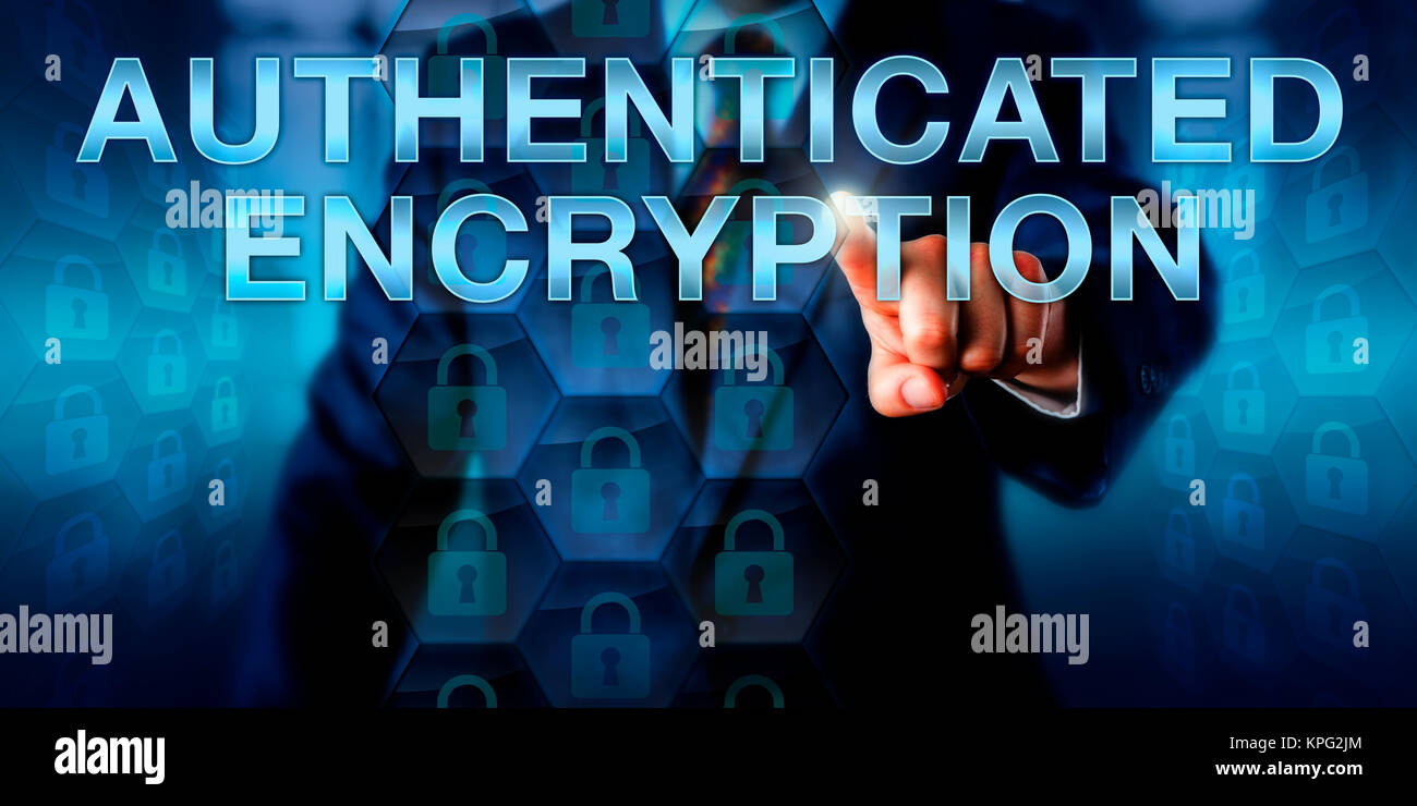 Authenticated encryption hi-res stock photography and images - Alamy