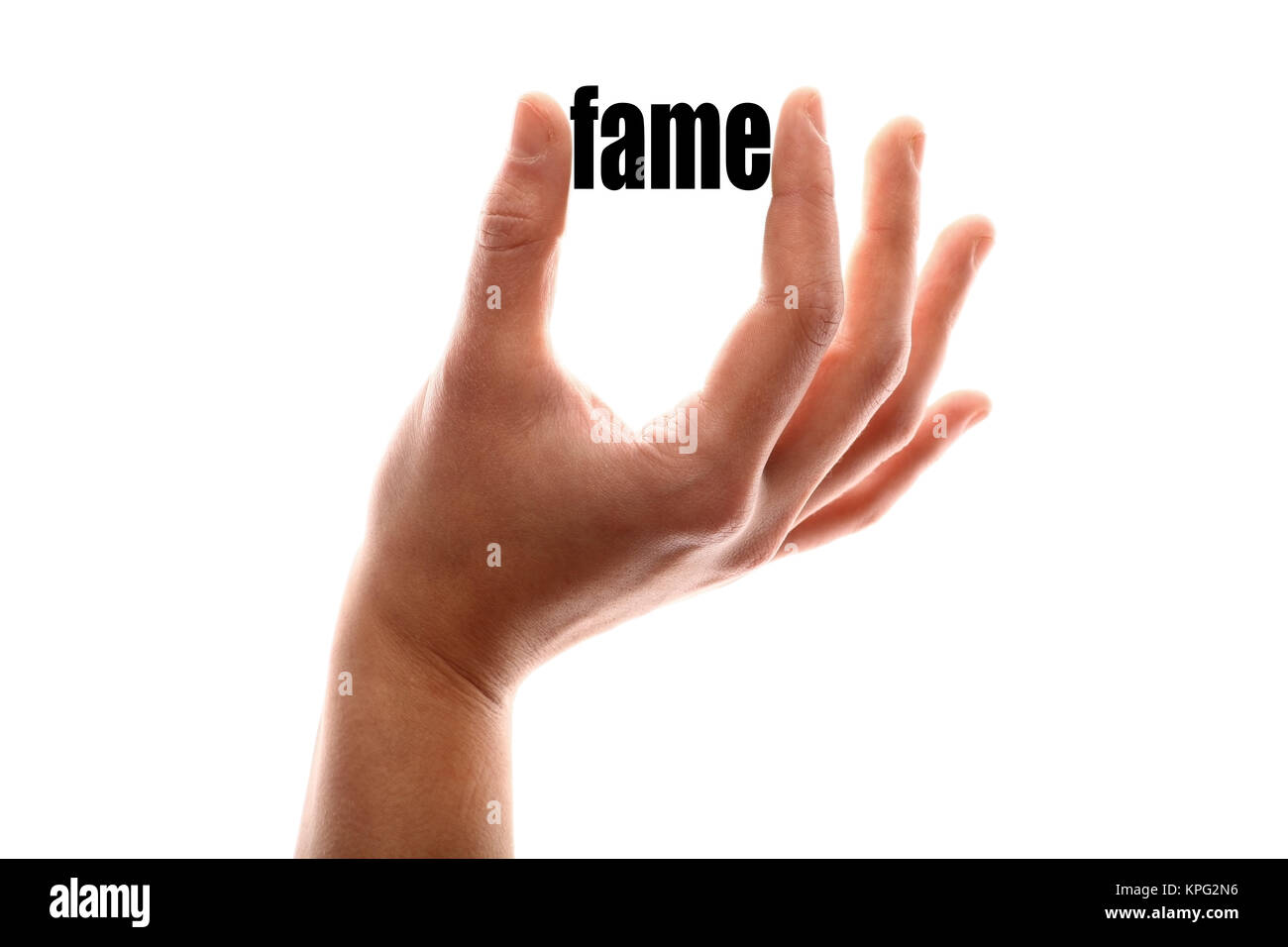 Finger less hand Cut Out Stock Images & Pictures - Alamy