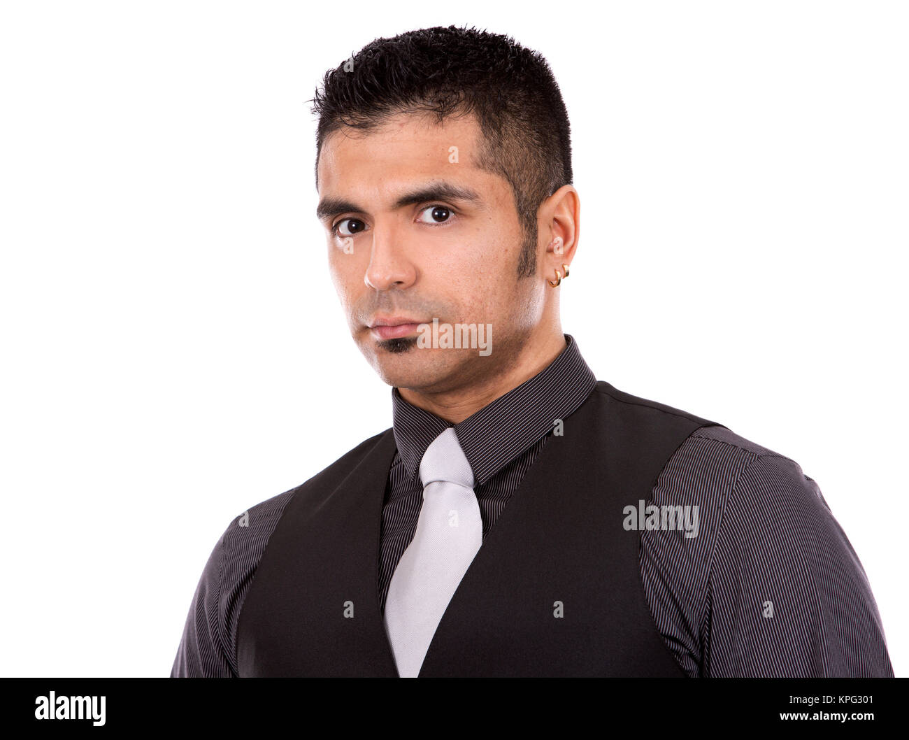 handsome hispanic businessman Stock Photo - Alamy