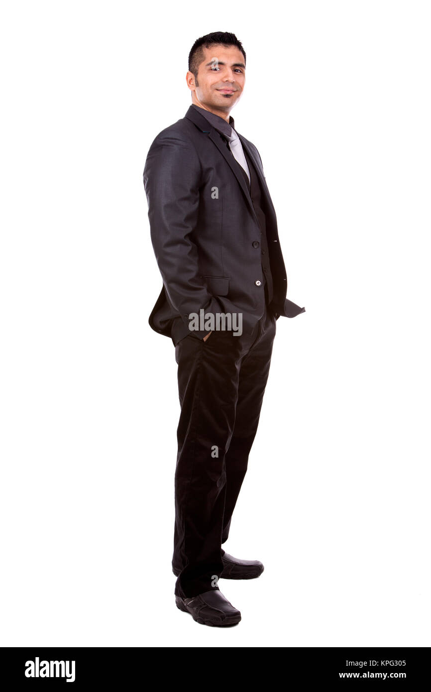 handsome hispanic businessman Stock Photo - Alamy