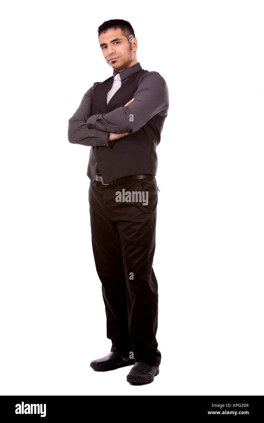 handsome hispanic businessman Stock Photo - Alamy