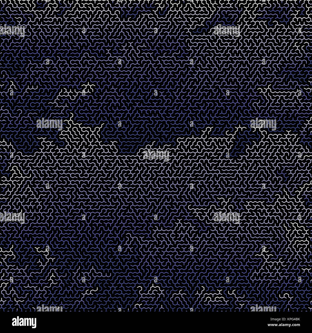 Blue Labyrinth Background. Kids Maze Stock Photo - Alamy