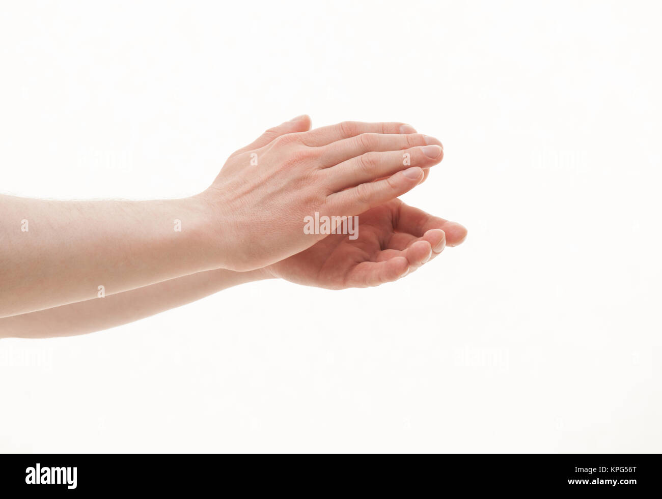 Hand clap trade hi-res stock photography and images - Alamy