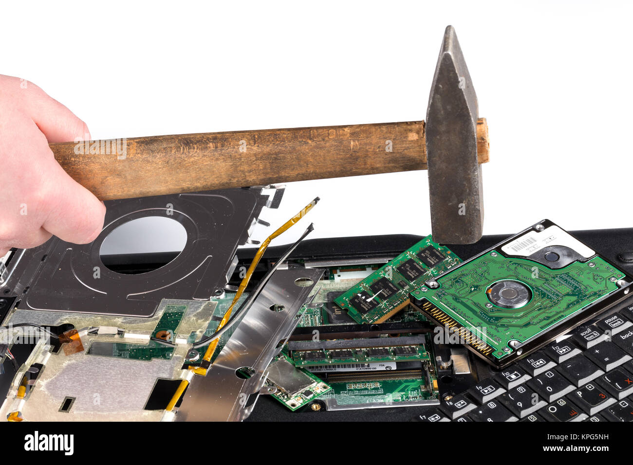 Broken old computers hi-res stock photography and images - Alamy