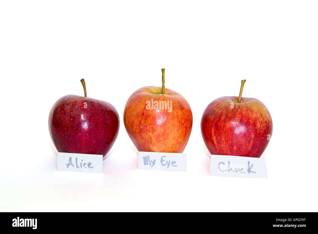 Alice apple hi-res stock photography and images - Alamy