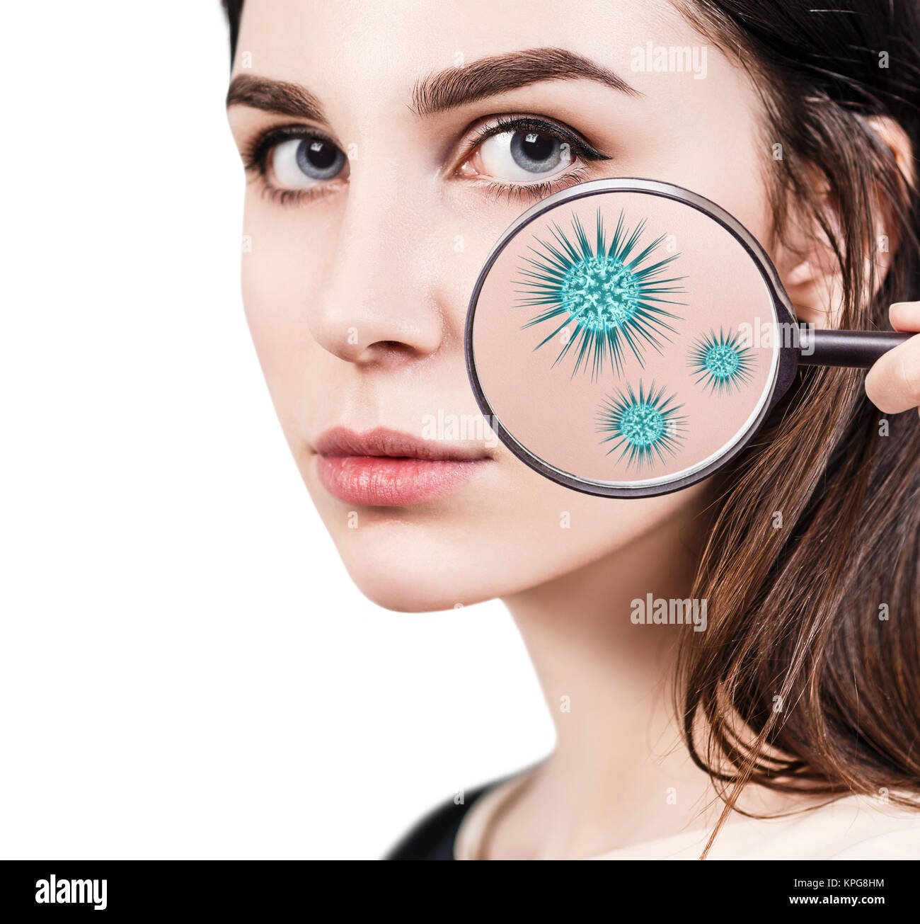 Acne bacteria hi-res stock photography and images - Alamy