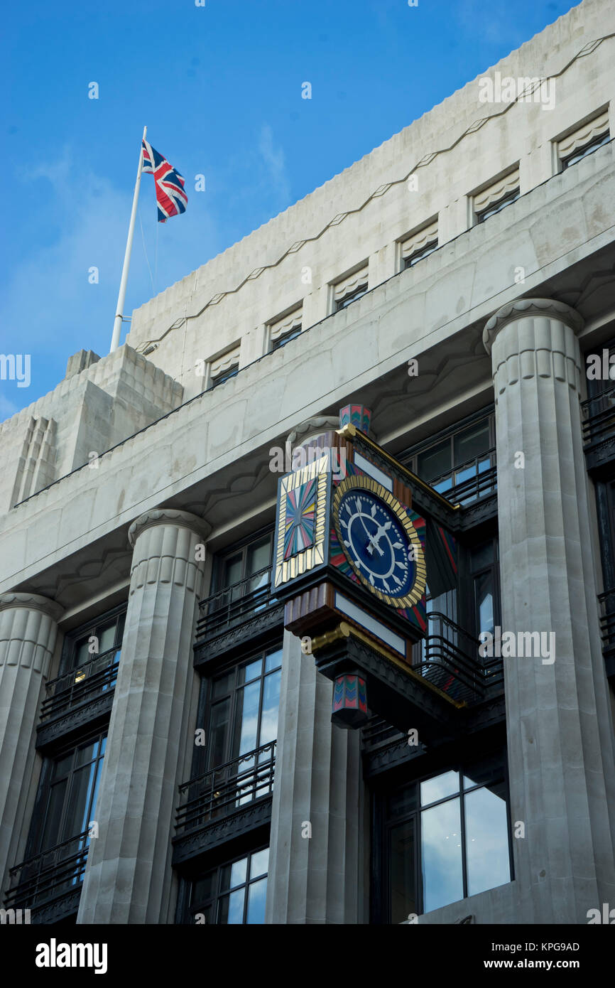 The old Daily Telegraph building on Fleet Street,London,UK Stock Photo ...