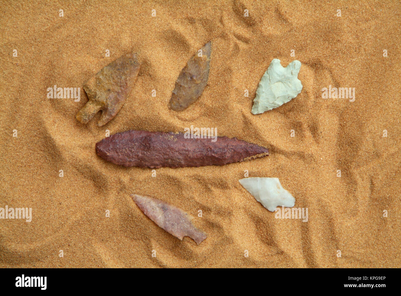 Mauritania, Tichitt, neolithic tools Stock Photo - Alamy