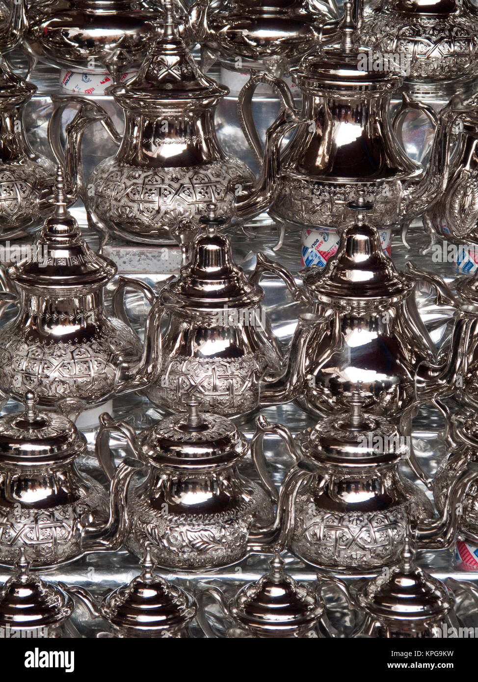 Teapots reflection hi-res stock photography and images - Alamy