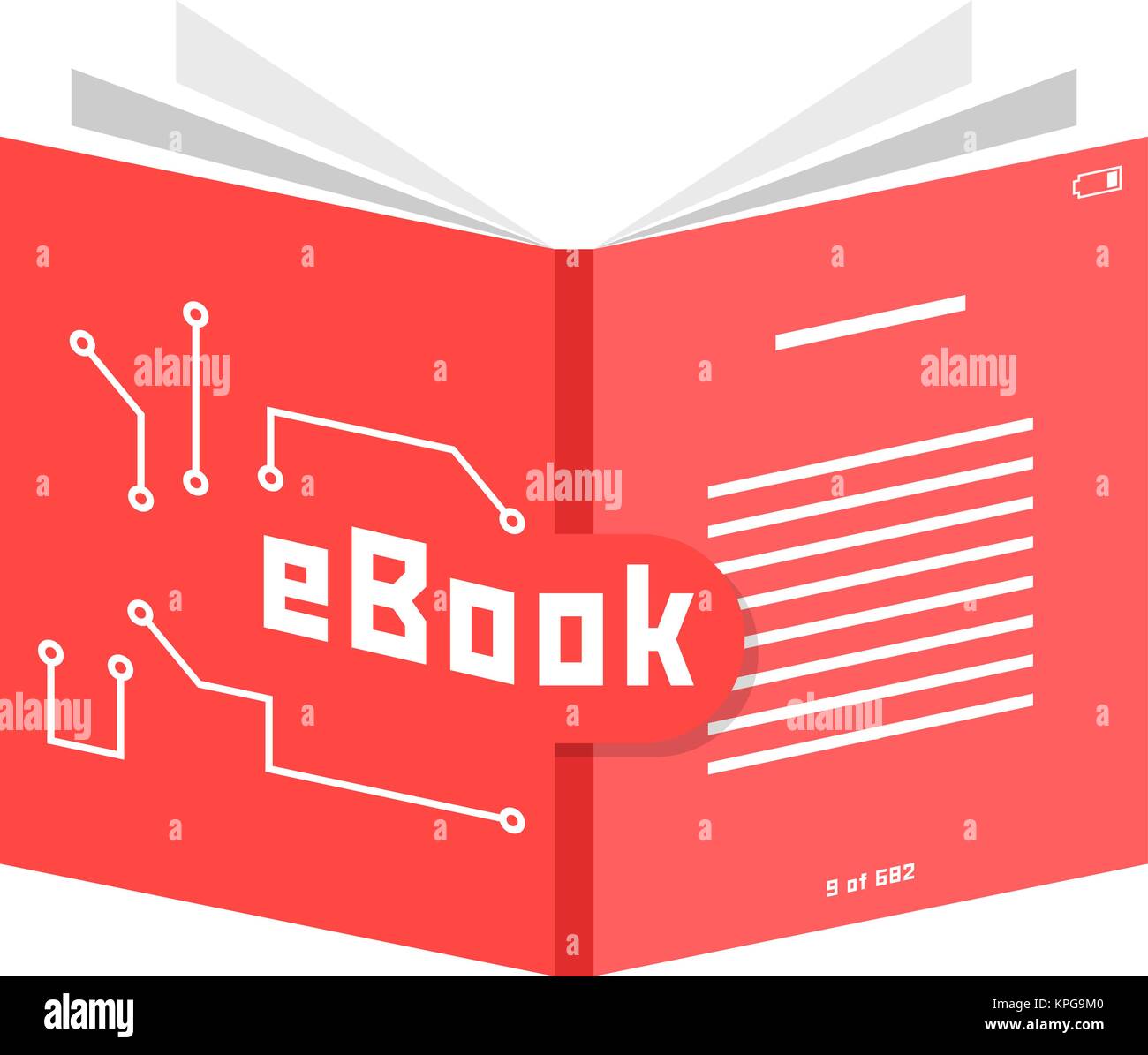 Ebook icon hi-res stock photography and images - Alamy